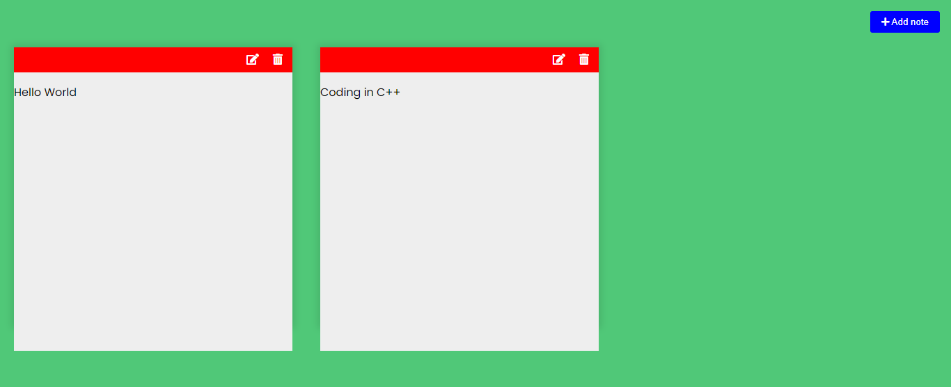 Magic Notes App In Javascript With Source Code Sourcecodester
